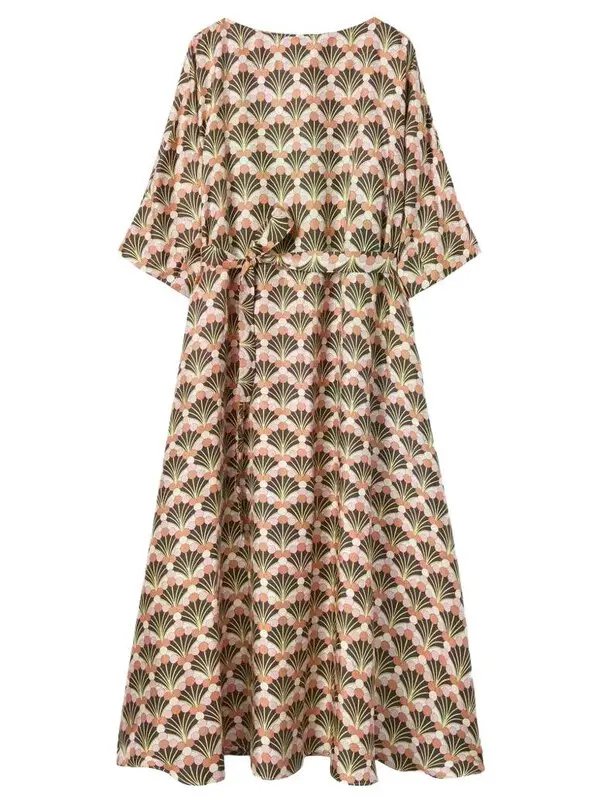 La DoubleJ Muumuu Maxi Dress - Brown