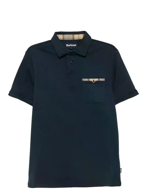 Barbour Chest-pocket Polo Shirt - Blue