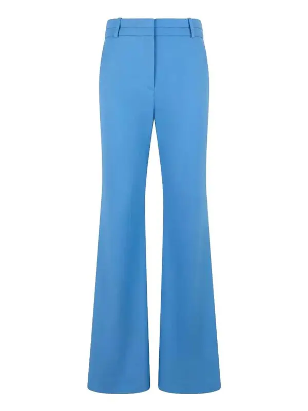 Veronica Beard Melvin Flared Trousers - Blue