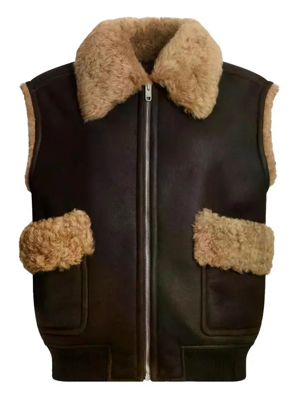 Bally Zip-fastening Gilet - Brown
