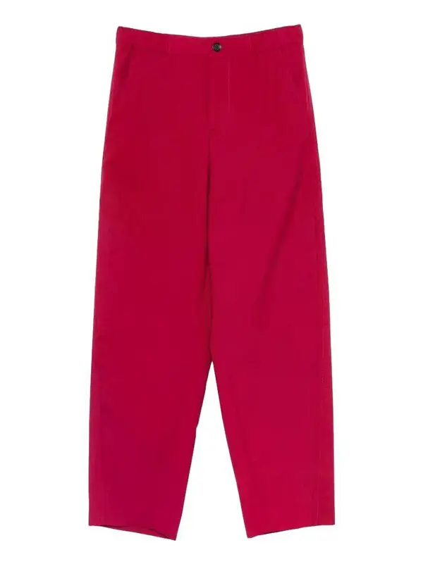 Marni Button Trousers - Red