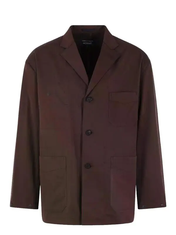 Comme Des Garçons Buttoned Pocket Jacket - Brown