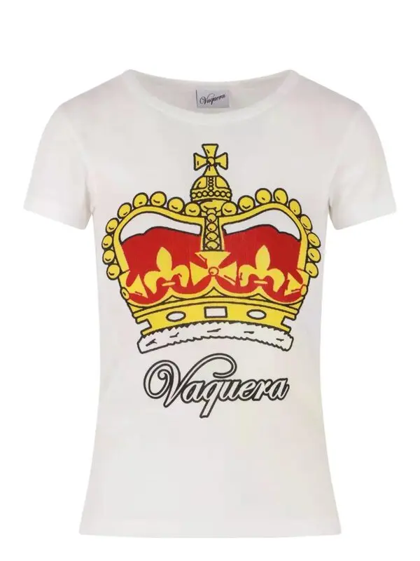 Vaquera Printed T-shirt - White