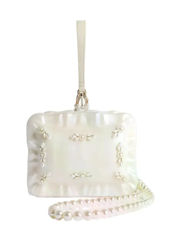 Simone Rocha Pillowcase Clutch - White