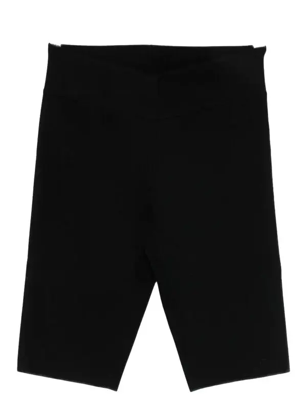 TOTEME Knee Length Shorts - Black