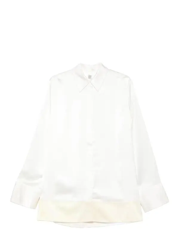 TOTEME Tuxedo Shirt - White