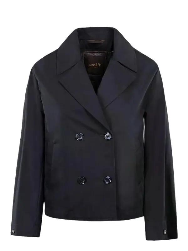 MOORER Lenys Double-breasted Blazer - Blue