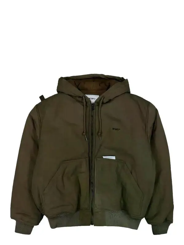 WTAPS Hooded Cotton Jacket - Brown