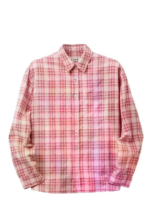COOR Checkered Shirt - Pink