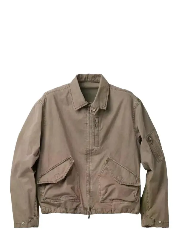COOR Washed Cotton Jacket - Brown