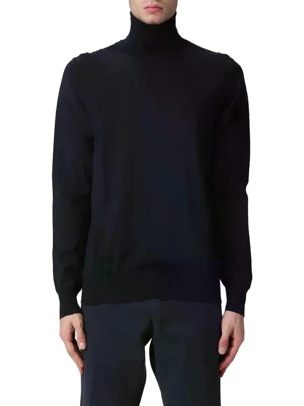 PAOLO PECORA Turtleneck Sweater - Blue