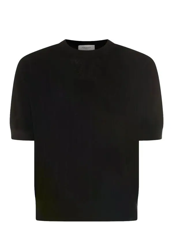 PIACENZA CASHMERE 1733 Short-sleeve T-shirt - Black