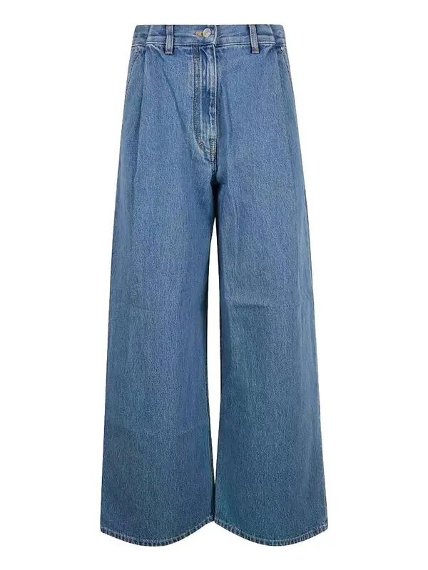 Givenchy Pleated Jeans - Blue
