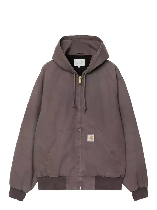 Carhartt Work In Progress Og Active Hooded Zip Jacket - Brown