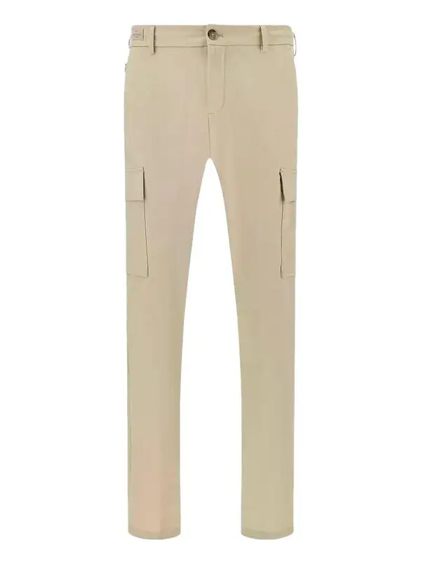 Paul & Shark Buttoned Cargo Trousers - Neutrals