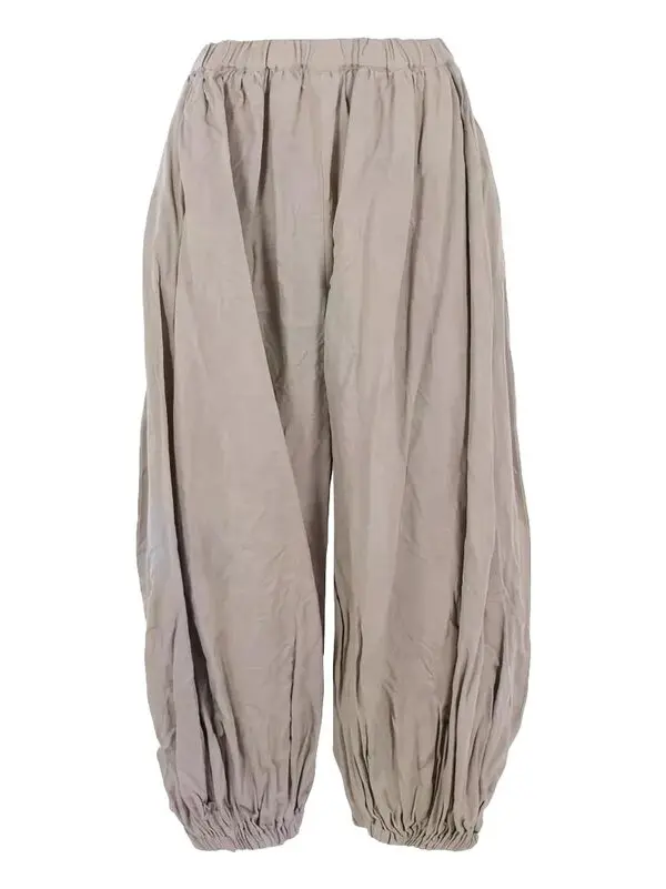 Comme Des Garçons Pleated Trousers - Neutrals