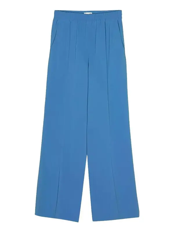 Alberto Biani Wide-leg Trousers - Blue