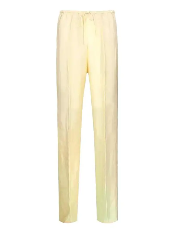 FORTE_FORTE Drawstring-fastening Trousers - Yellow