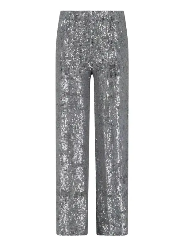 PARAH Sequined Trousers - Silver