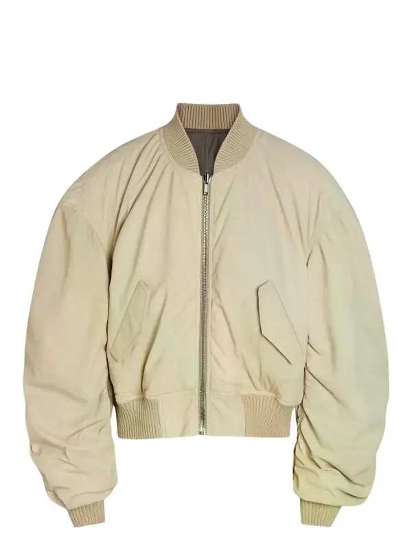 Rick Owens Secchia Flight Reversible Bomber Jacket - Neutrals