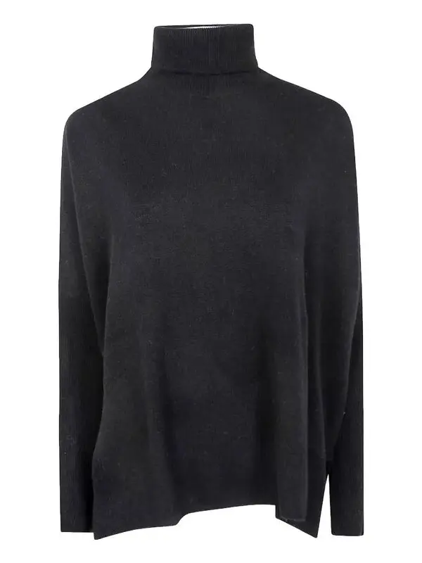 ABSOLUT CASHMERE Roll-neck Sweater - Black
