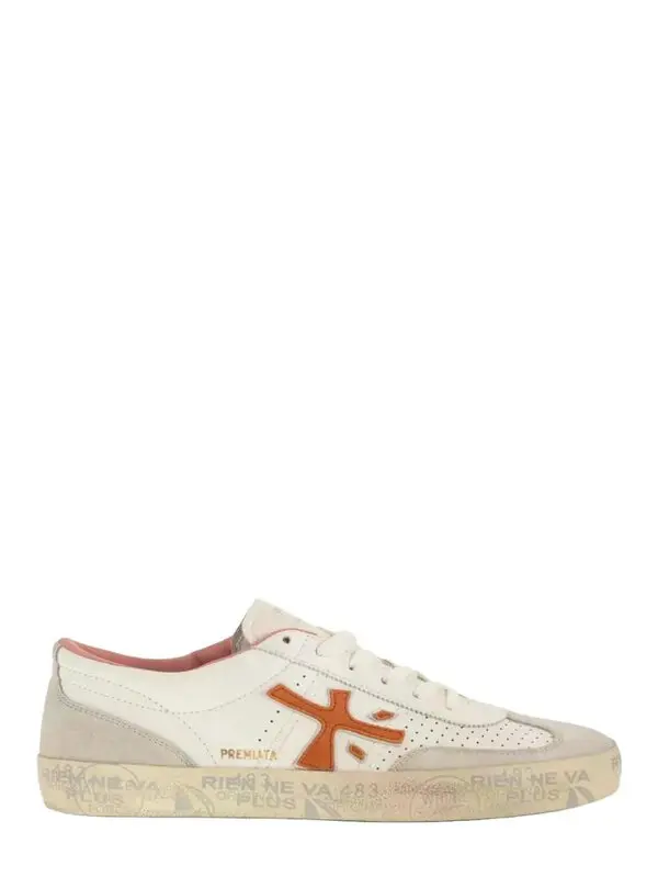 Premiata Leather Sneakers - Neutrals