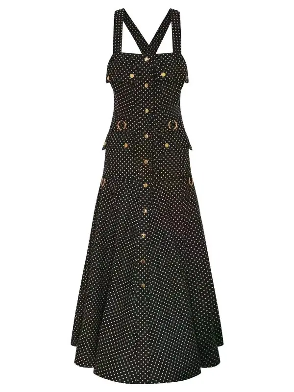 Zimmermann Luna Picnic Dress - Black