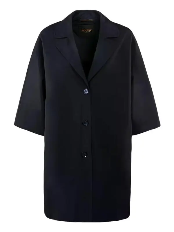 MOORER Lucilia Coat - Blue