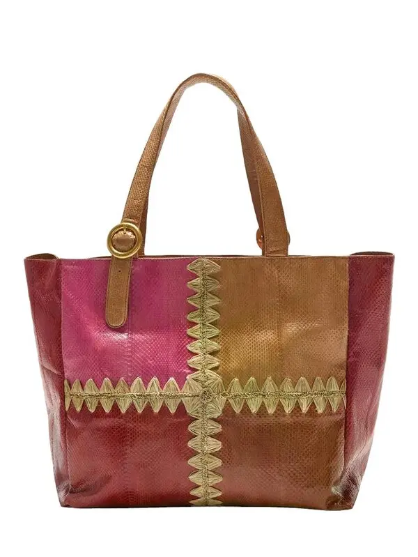 Malìparmi Patchwork Tote Bag - Pink