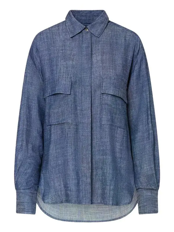 Peuterey Flap-pocket Shirt - Blue