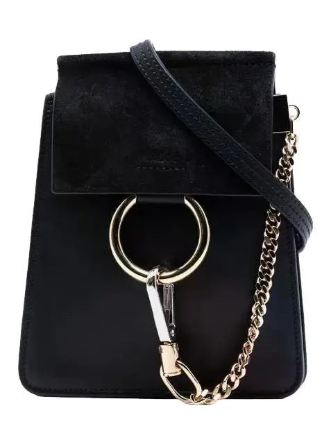Chloé Mini Faye Bracelet Bag - Black