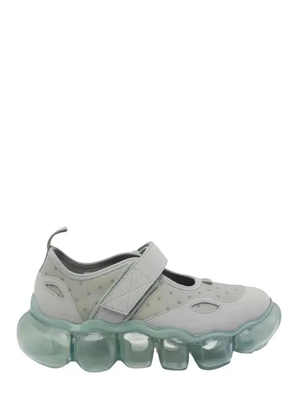 GROUNDS Jewerly Round-toe Sneakers - Grey