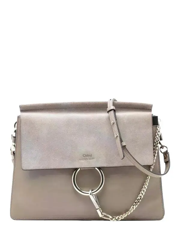 Chloé 2016 Medium Faye Shoulder Bag - Grey