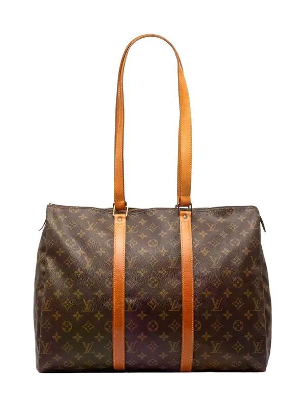 LOUIS VUITTON 1995 Monogram Sac Flanerie 45 Travel Bag - Brown