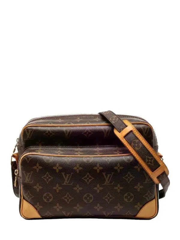 LOUIS VUITTON 2006 Monogram Nil Crossbody Bag - Brown