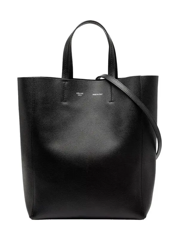 Celine Small Vertical Cabas Satchel - Black