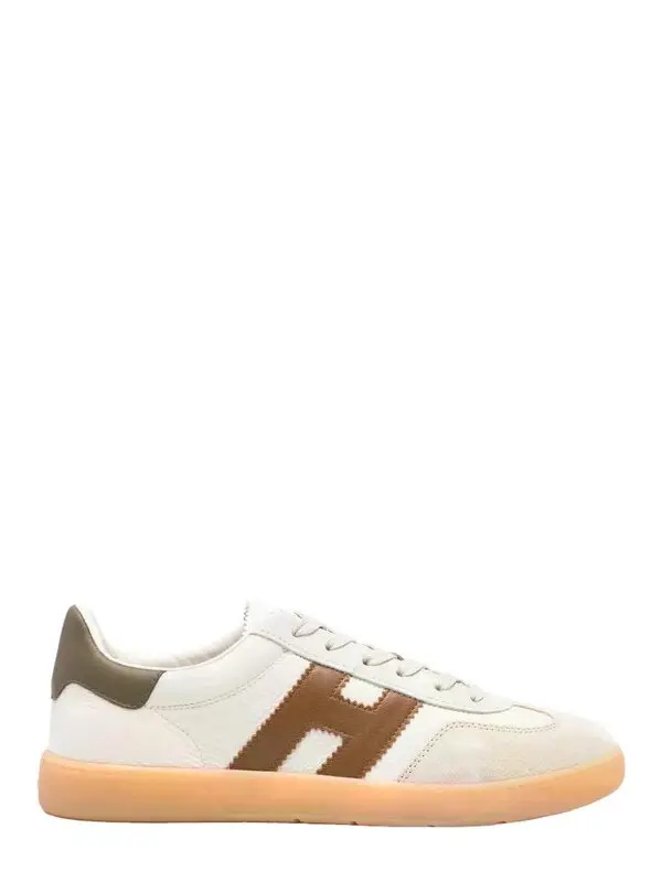 Hogan Logo-appliqué Sneakers - Neutrals