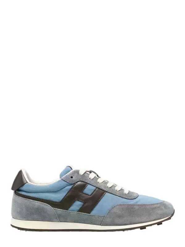 Hogan Logo-appliqué Sneakers - Blue