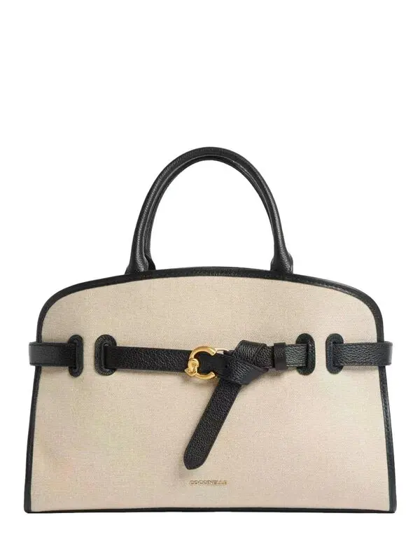 COCCINELLE Medium Sabine Buckled Tote Bag - Neutrals