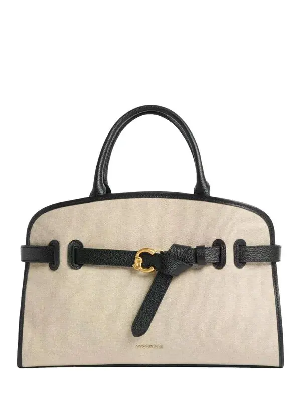 COCCINELLE Medium Sabine Buckled Tote Bag - Neutrals