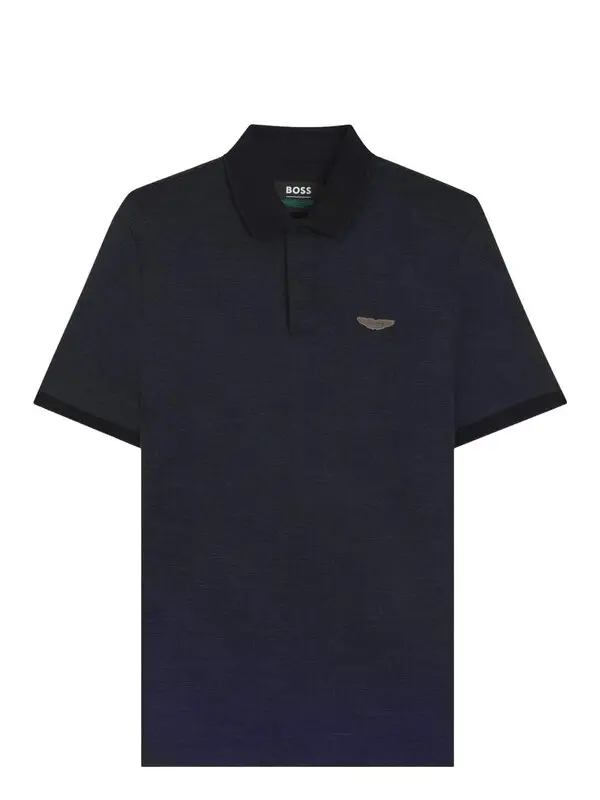 BOSS Logo Polo Shirt - Blue