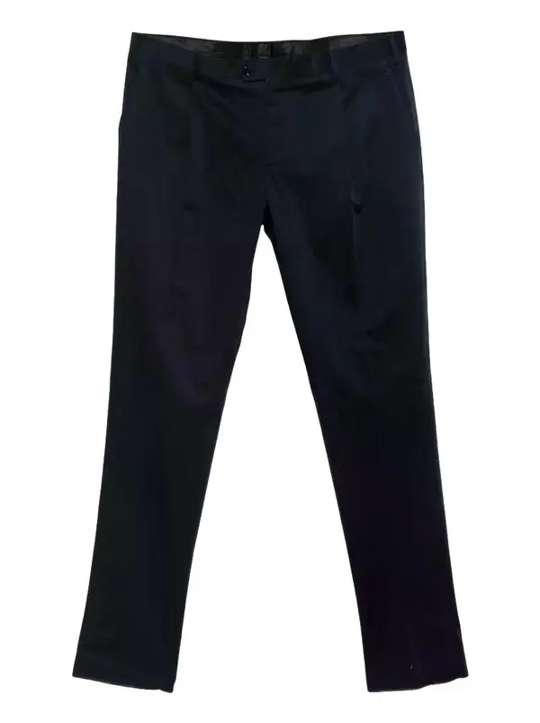 LARDINI Straight-leg Trousers - Blue