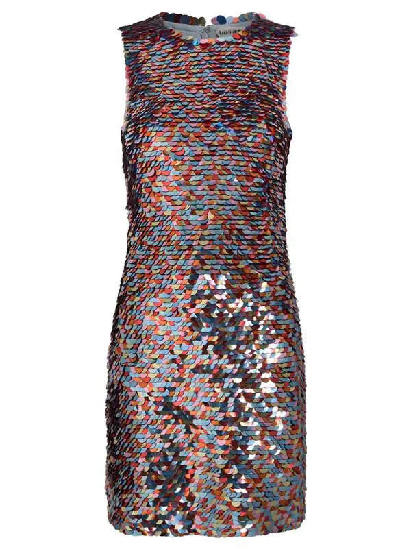 JW Anderson Sequin-embellished Mini Dress - Multicoloured 1