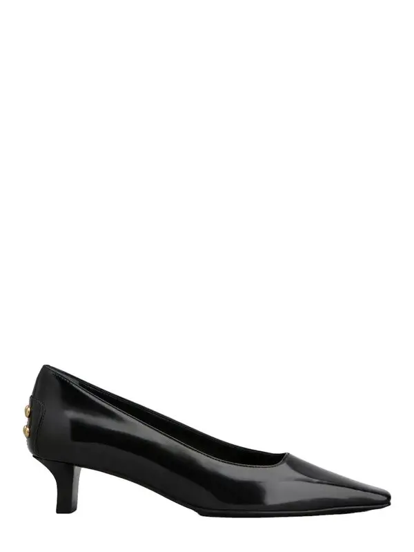 TOD'S Studded Leather Pumps - Black