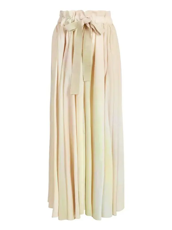 PATOU Ribbon Maxi Skirt - Neutrals