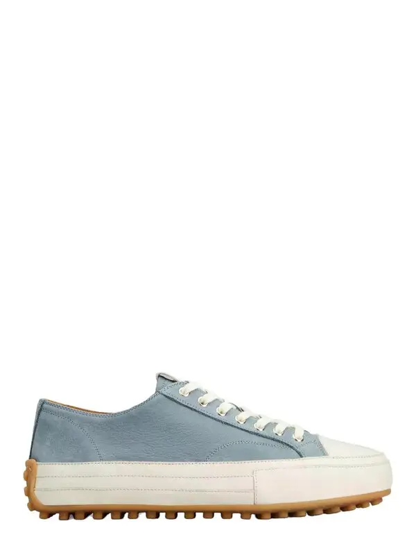TOD'S Panelled Lace-up Sneakers - Blue