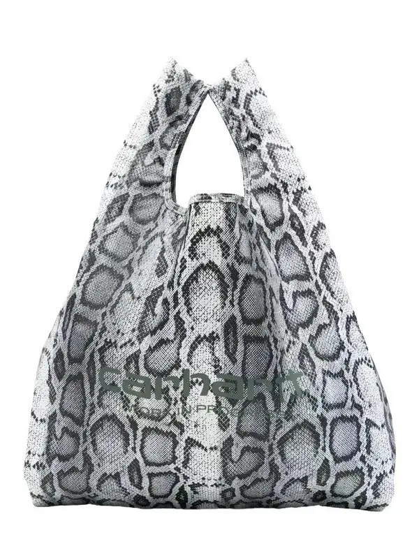 Carhartt Work In Progress Animal Print Tote Bag - Grey