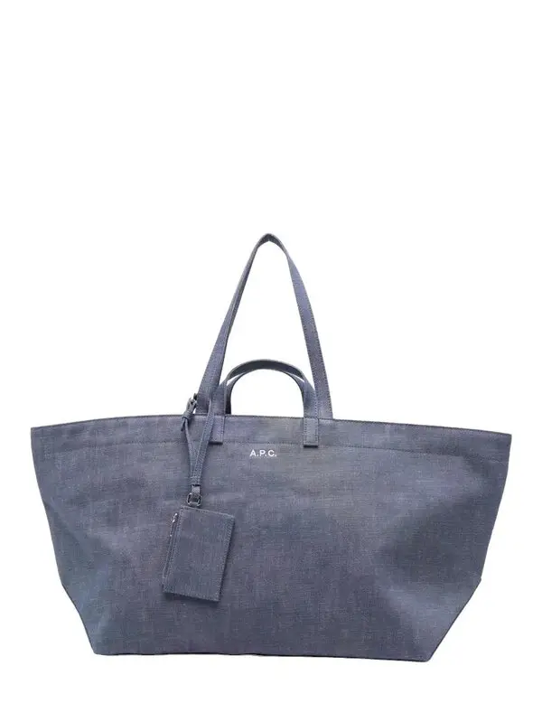 A.p.c. Drummer Tote Bag - Blue