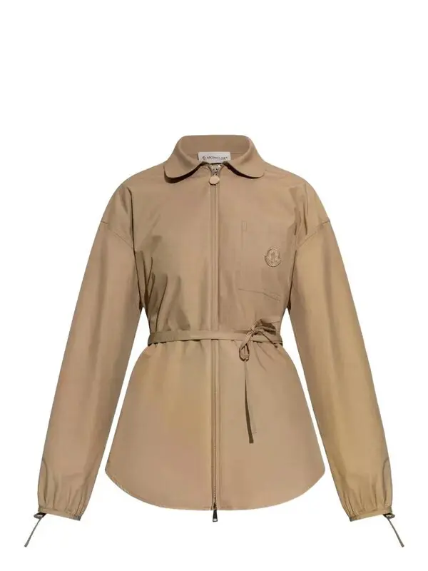 Moncler Tie-waist Jacket - Neutrals