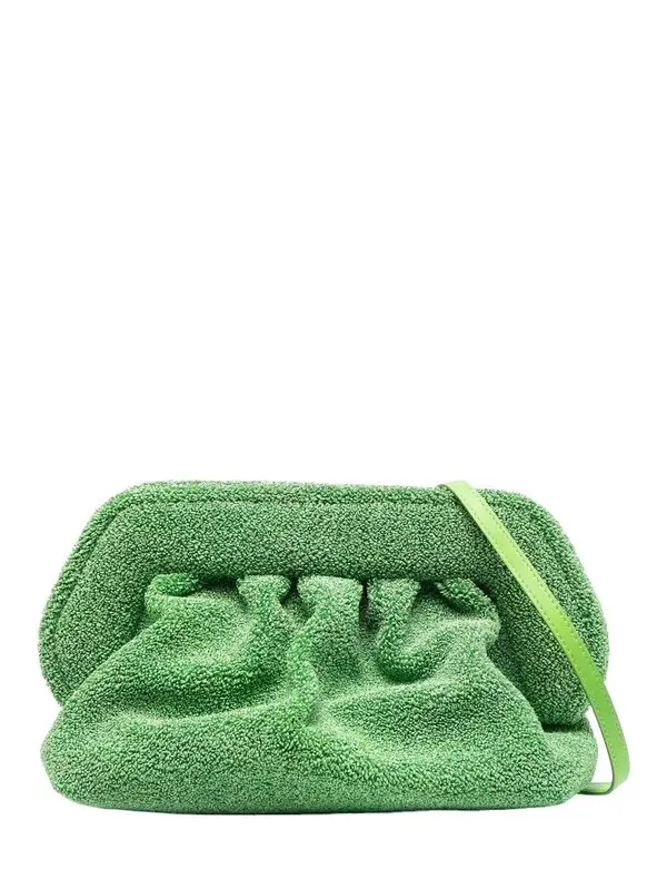 THEMOIRE Gea Re-fur Clutch - Green